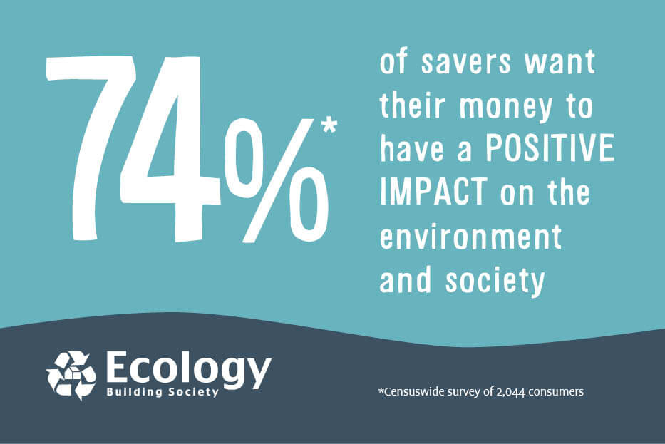 74% of Savers Want Positive Impact - Ecology Building Society