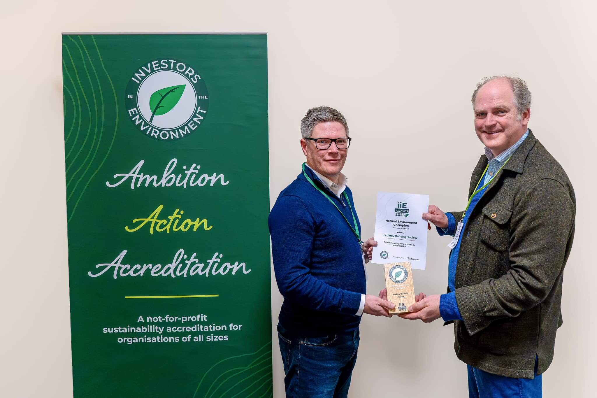 Ecology wins Natural Environment Champion 2025 at iiE Awards